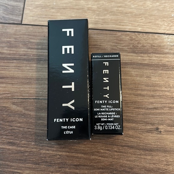 Fenty Beauty | Makeup | Fenty Icon Semimatte Refillable Lipstick Set ...